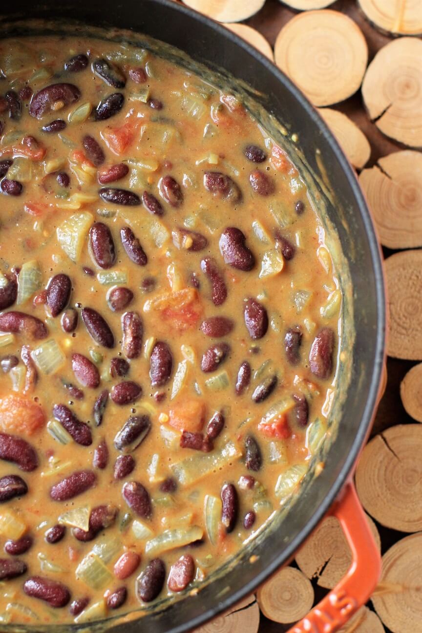 Maharagwe (Kenyan Red Beans in Tomato Coconut Sauce) | Kitchen Frau