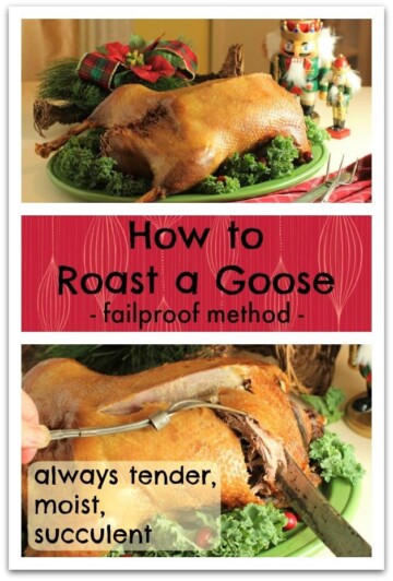 How to Roast a Goose to Tender Perfection | Kitchen Frau