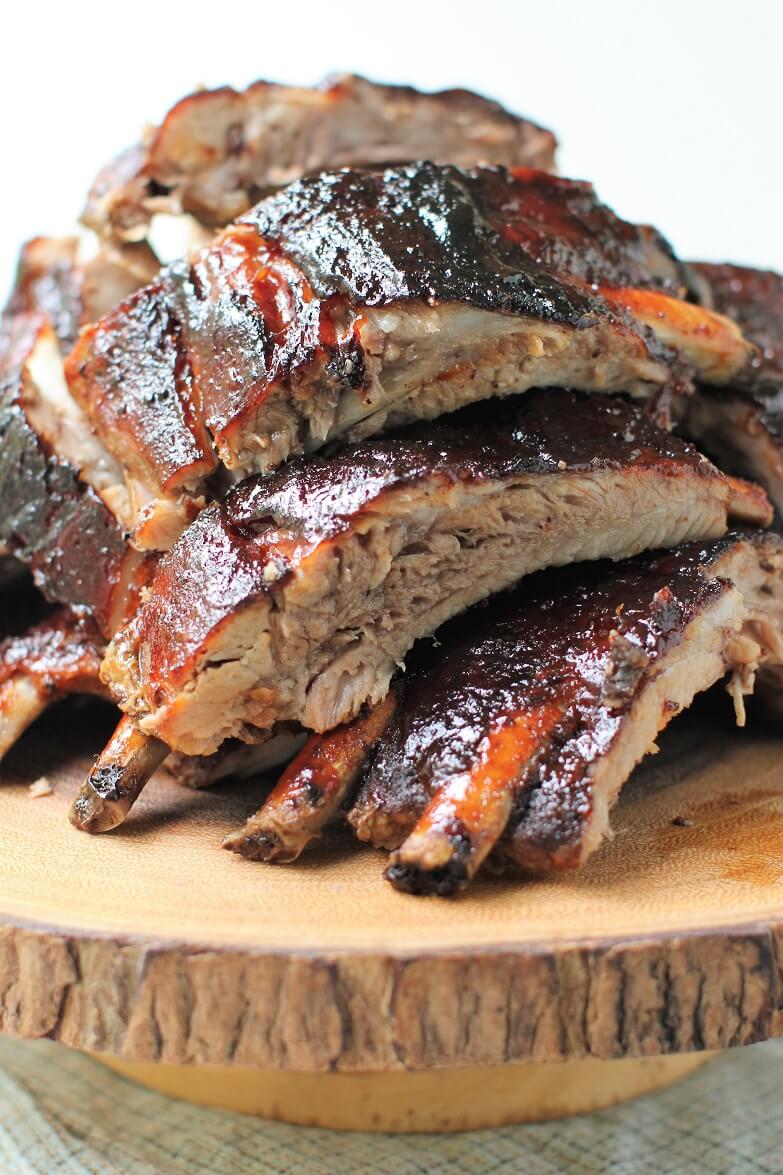 Tender, Smoky Oven-Baked Barbecue Ribs | Kitchen Frau