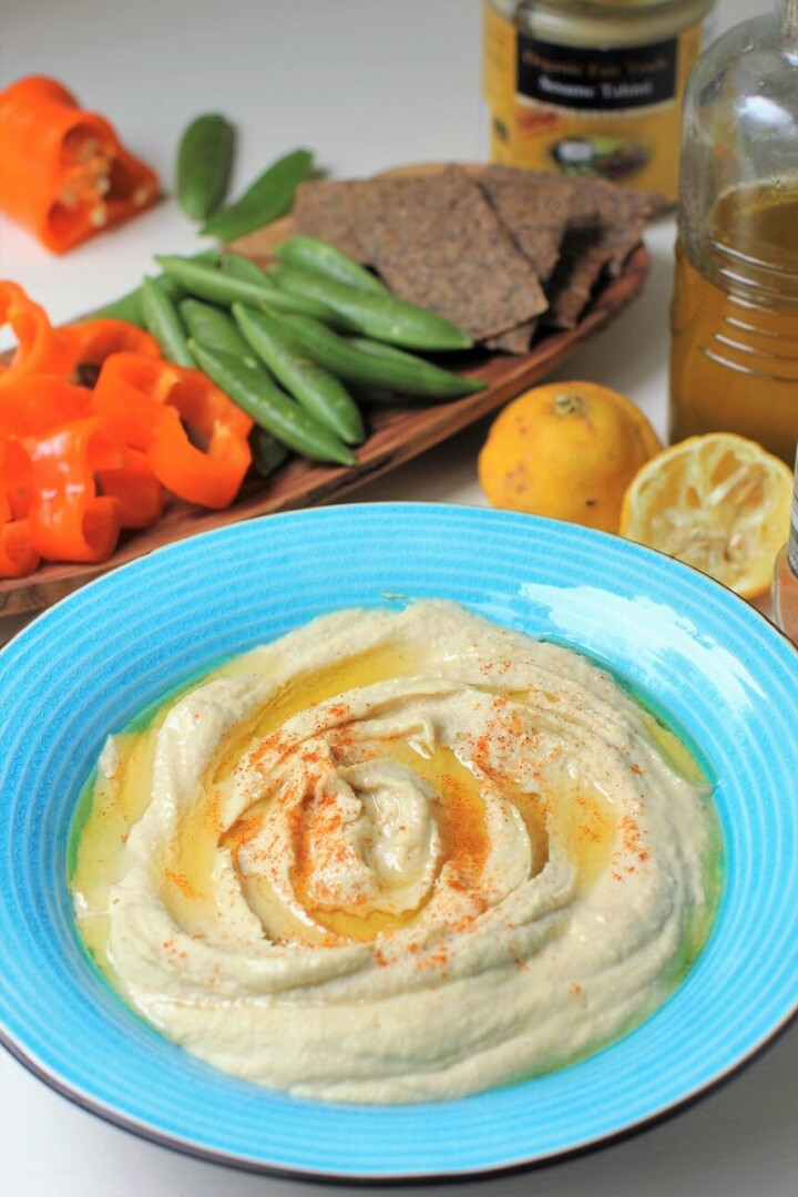 A REALLY Good Basic Hummus Recipe | Kitchen Frau