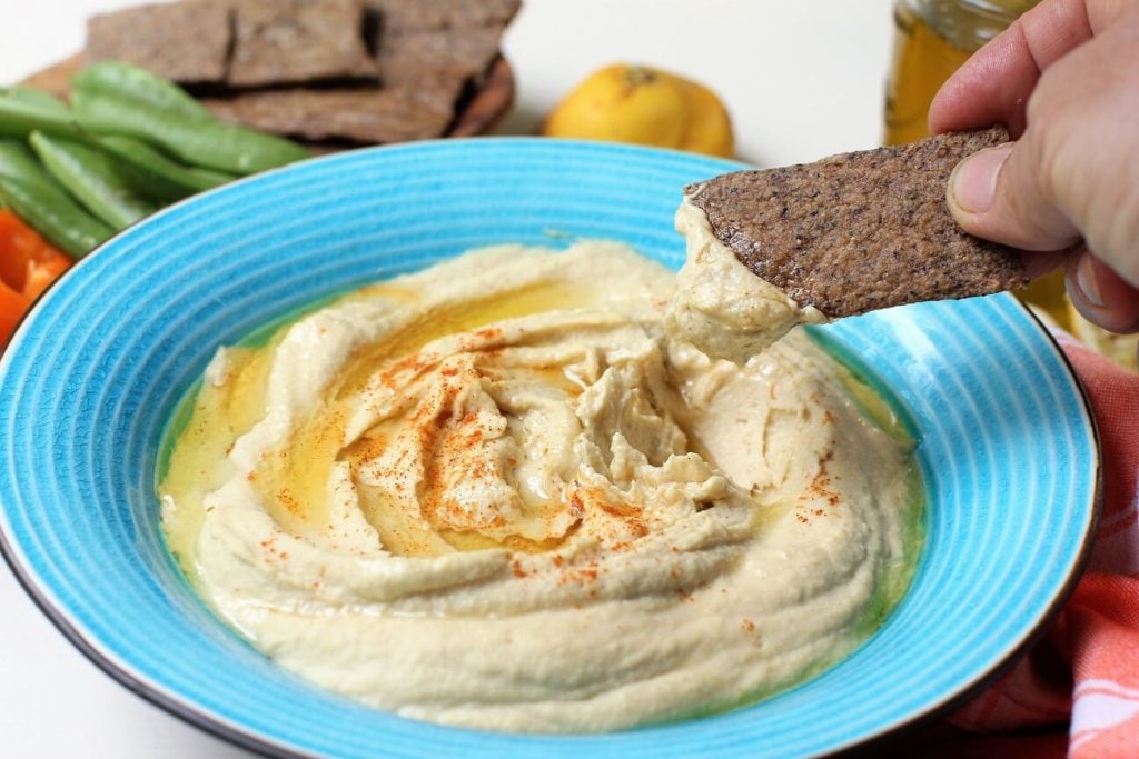 A REALLY Good Basic Hummus Recipe | Kitchen Frau