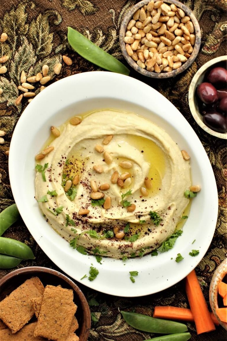 A REALLY Good Basic Hummus Recipe | Kitchen Frau