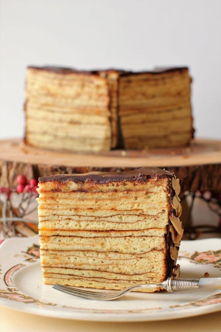 Baumkuchen (German Tree Cake), Easy & Elegant | Kitchen Frau