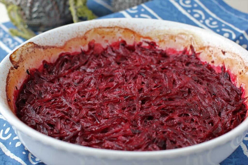 Ruby Cream Baked Beets - a Tasty Side Dish | Kitchen Frau
