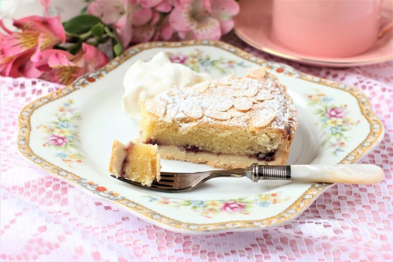 Classic British Bakewell Tart | Kitchen Frau