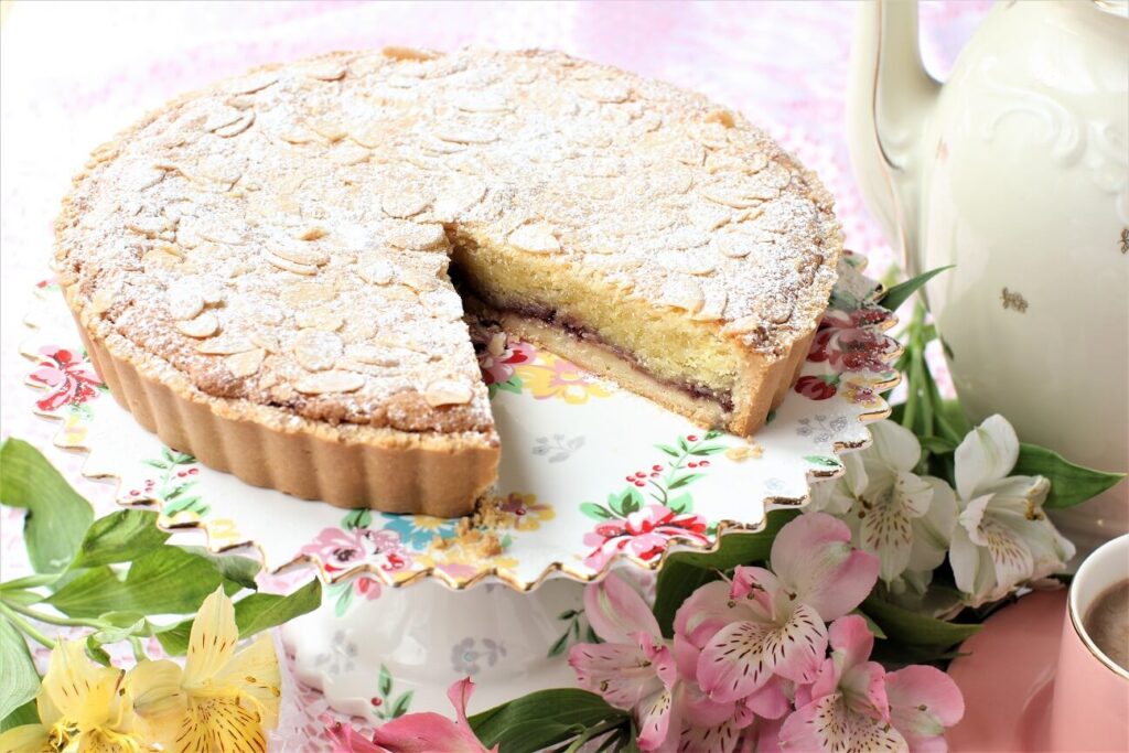 Classic British Bakewell Tart | Kitchen Frau