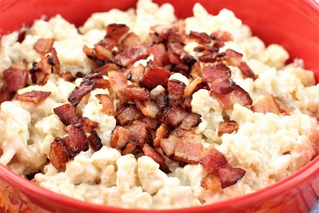 Bryndzové Halušky (Slovak Potato Dumplings) | Kitchen Frau