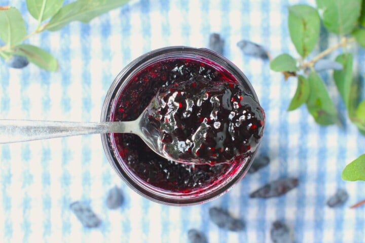 Easy Haskap Jam (Honeyberry Jam), No Pectin - Kitchen Frau