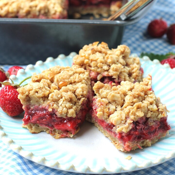 Jammy Berry Bars - Kitchen Frau