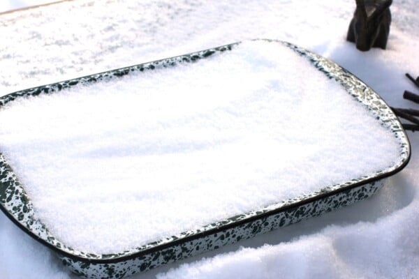 Maple Syrup Snow Candy - Kitchen Frau