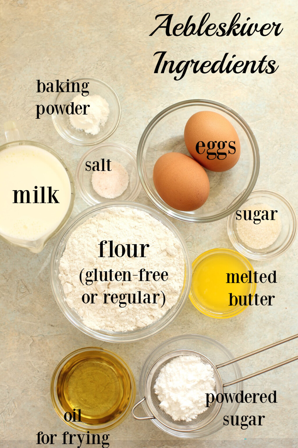Aebleskiver (Danish Pancake Balls) - Kitchen Frau