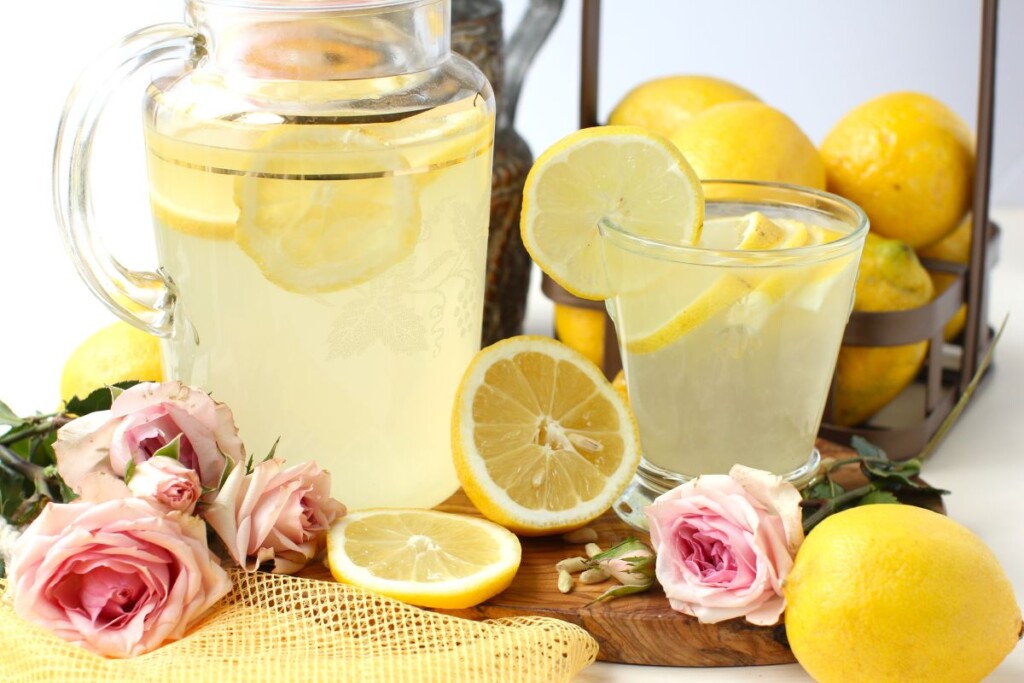 Rosewater Lemonade: A Taste of Oman - Kitchen Frau