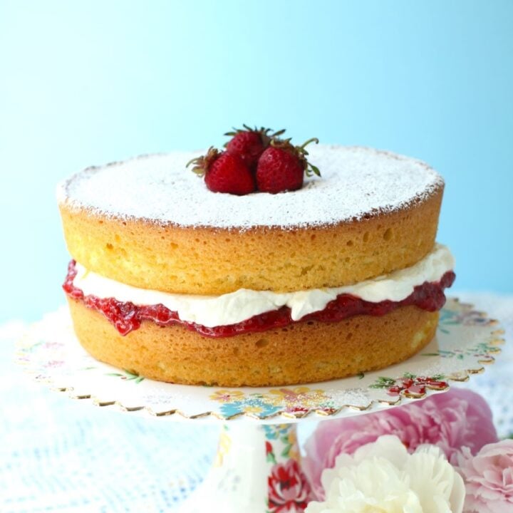 Gluten Free Victoria Sponge Cake and a Lovely Summer Afternoon Tea ...
