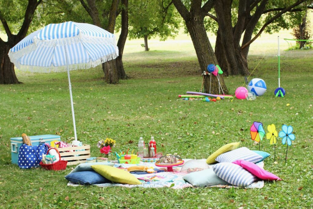 Lemon Mousse and a Fun & Games Picnic - Kitchen Frau