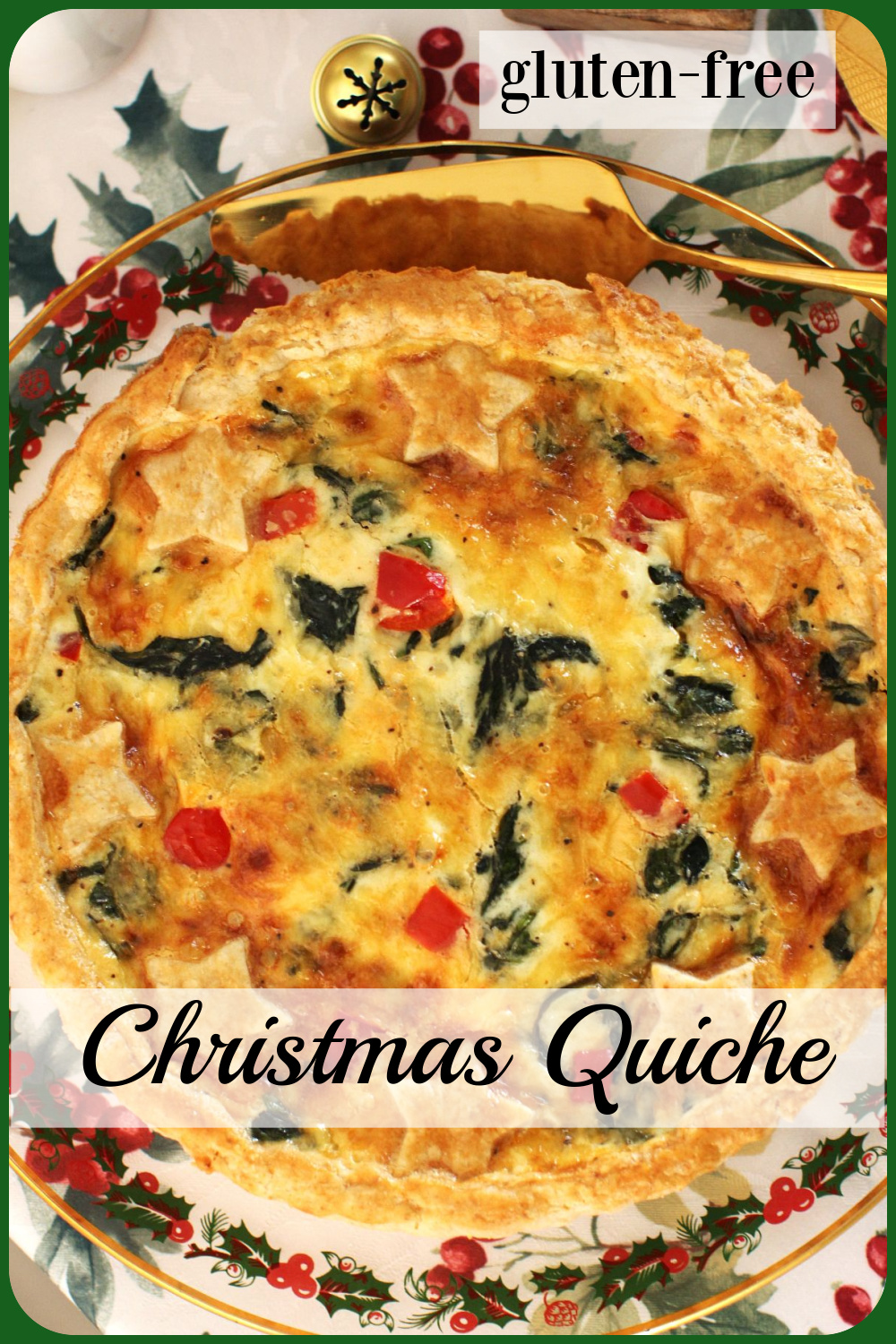 A Festive Christmas Quiche and a Holiday Luncheon - Kitchen Frau